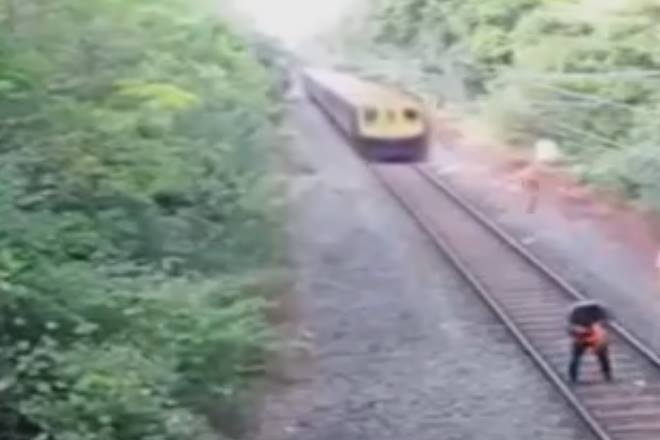 Watch: Action-packed scene of drunk man inching close to death before a ...
