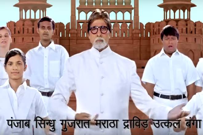Amitabh Bachchan stars in government’s national anthem video in sign ...