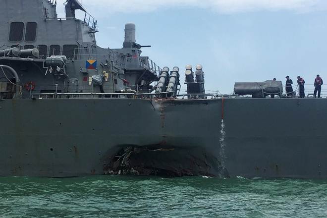 US Navy fires 2 commanders in connection with ship collisions - World ...