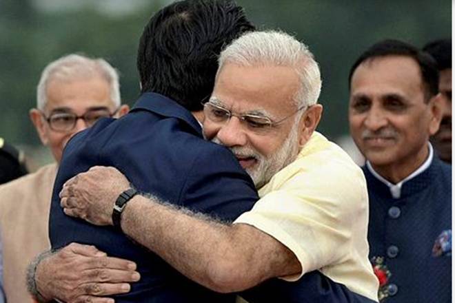 Modi-Abe meet: PM hosts dinner for Japanese PM at iconic Agashiye hotel ...