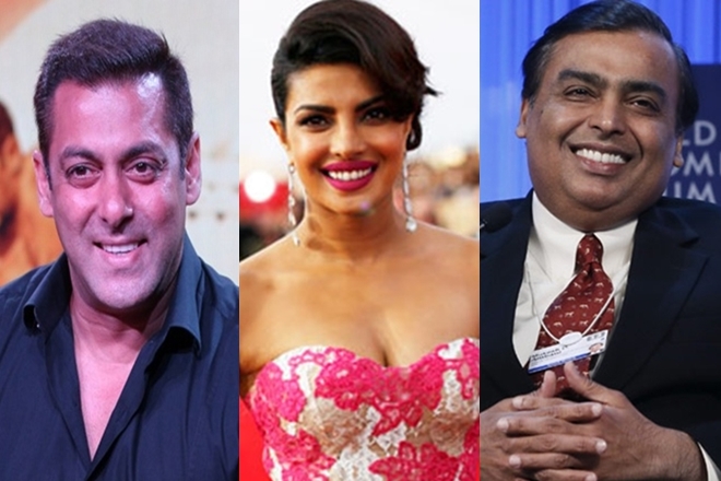 Salman Khan, Priyanka Chopra to Mukesh Ambani in Variety 500 most ...