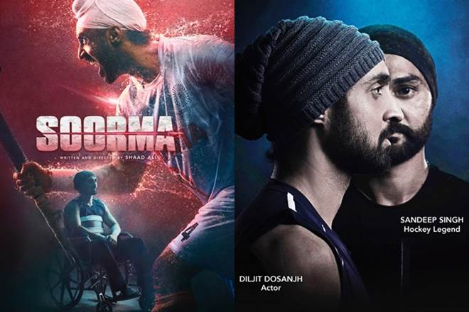 Soorma first look: Diljit Dosanjh as ace hockey player Sandeep Singh is ...