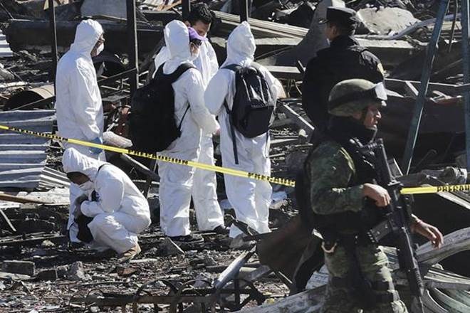17 killed in blasts at small Mexican fireworks factory - World News ...
