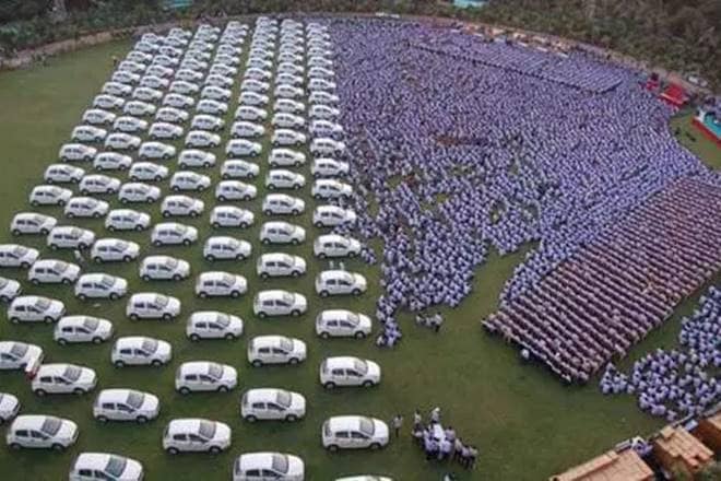 Surat Diamond merchant Savji Dholakia to gift cars to 600 employees ...