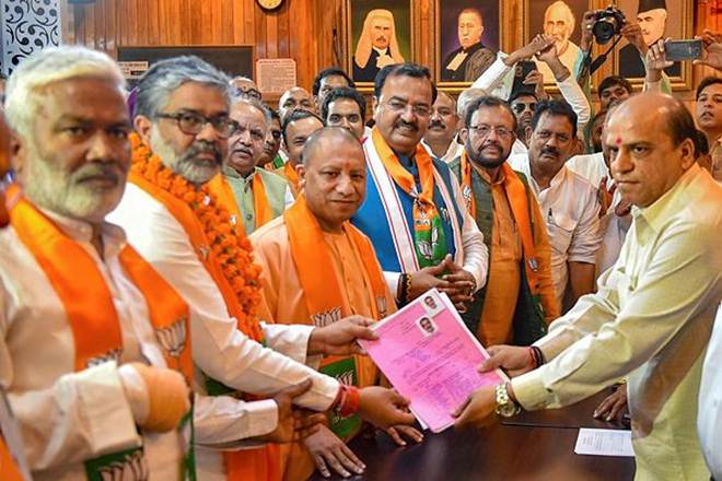 Former SP leader Neeraj Shekhar files nomination for Rajya Sabha bypoll ...