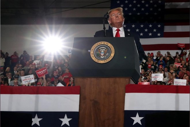Trump tailgate: New Jersey Republicans pack president’s 2020 rally ...