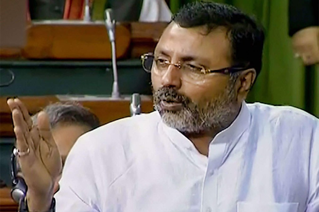 Bring UCC, population control bills to check minority appeasement, BJP MP Nishikant Dubey tells ...