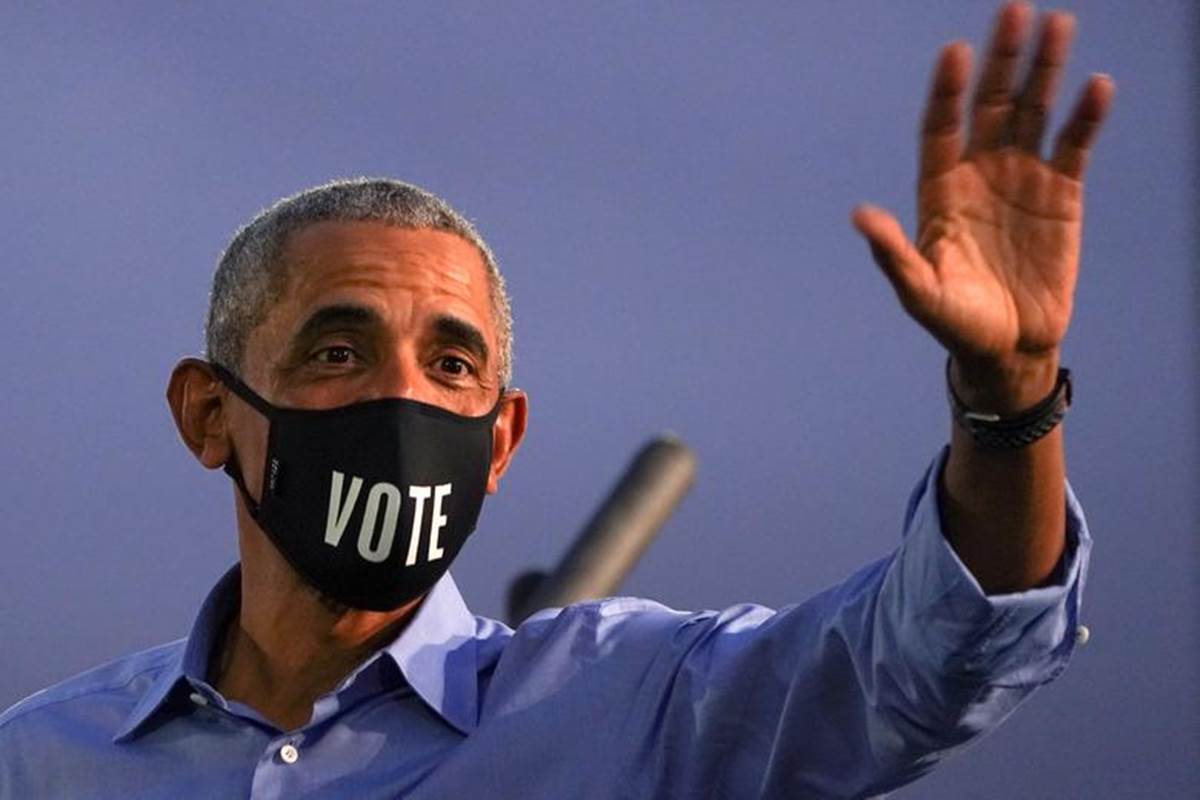 US Election 2020: Obama says Donald Trump seeking second term to help ...