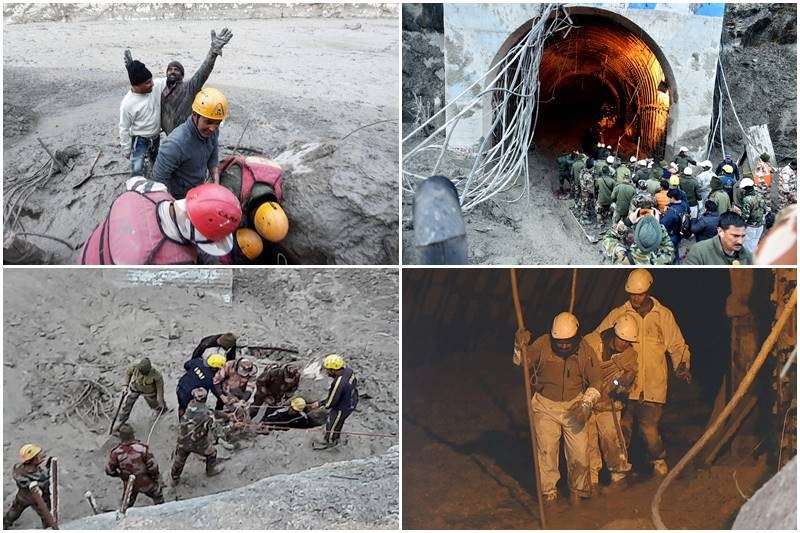 A new lease of life! This is how ITBP rescues workers stuck in flash ...