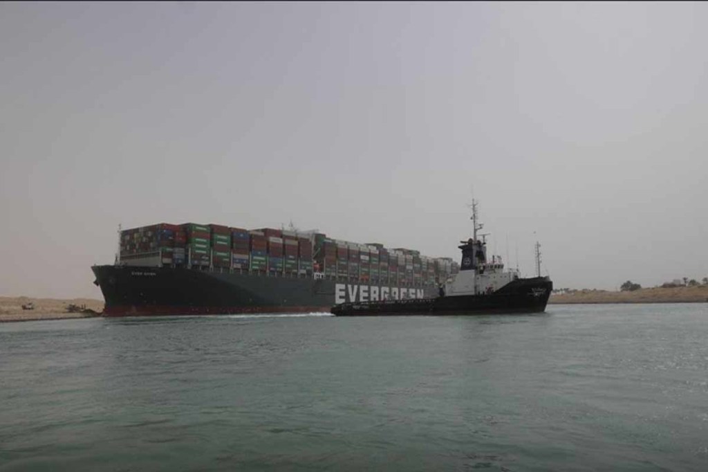 Traffic resumes in Egypt’s Suez Canal; Stranded ship Ever Given ...