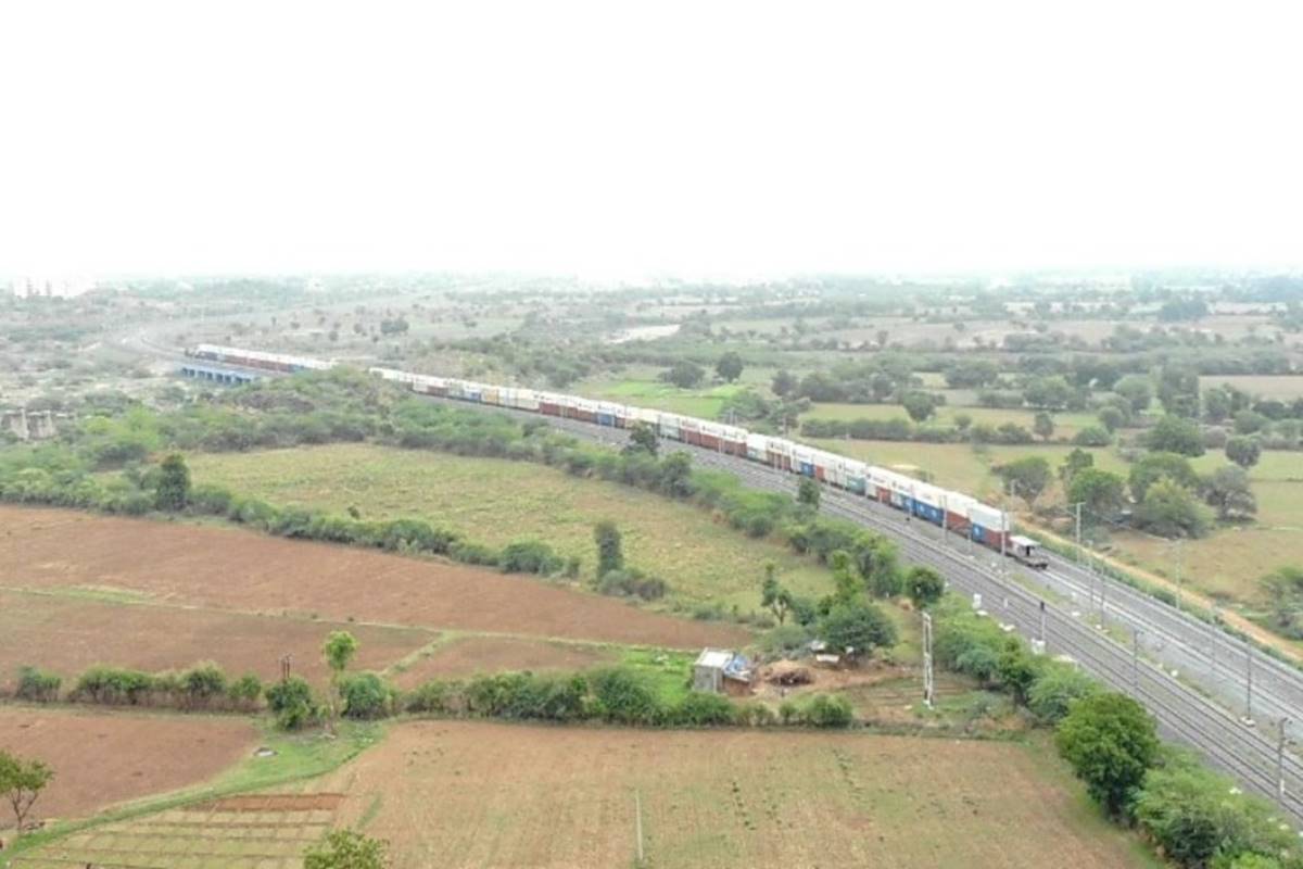 DFC Project: Indian Railways conducts trial of first double stack ...