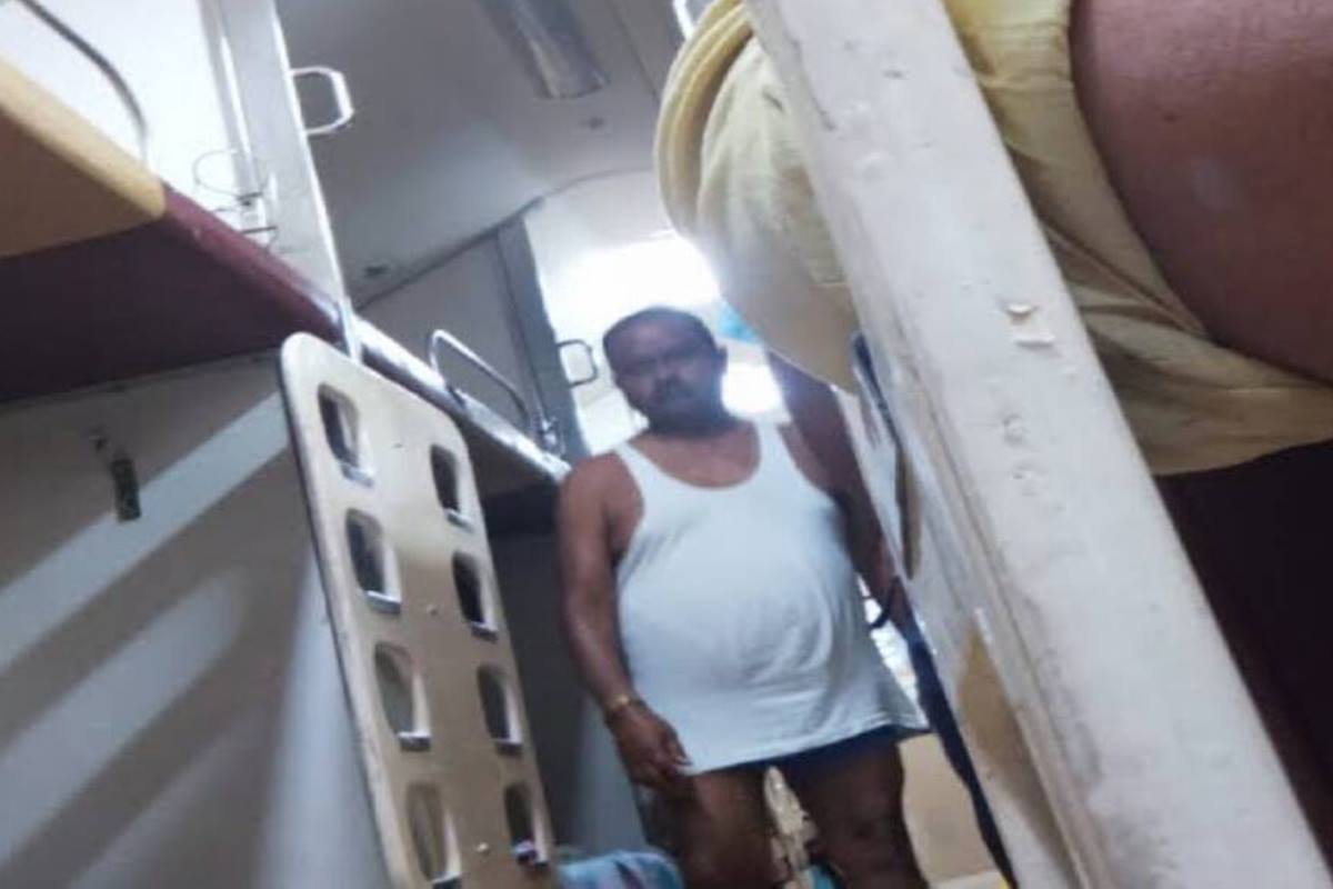 JDU MLA Gopal Mandal, who was seen wearing undergarments in Tejas ...