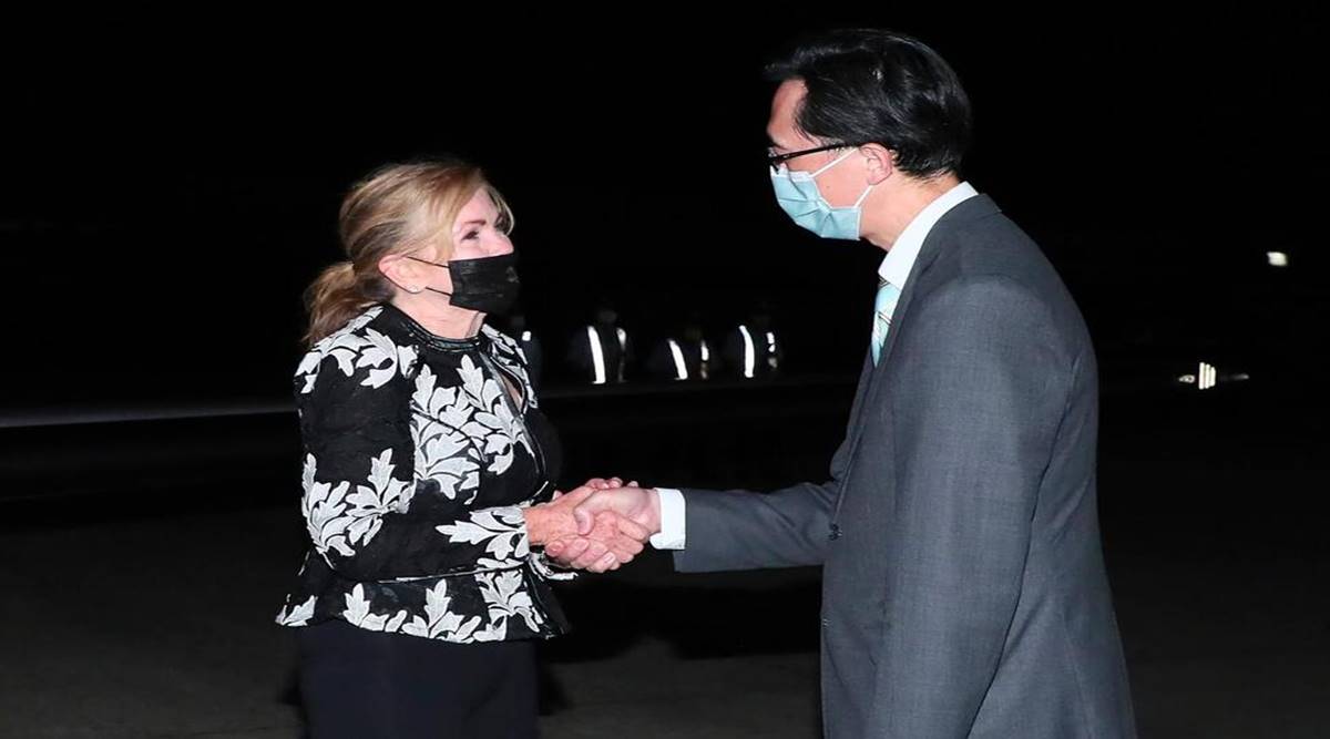 US senator Marsha Blackburn visits Taiwan amid high tensions with China ...