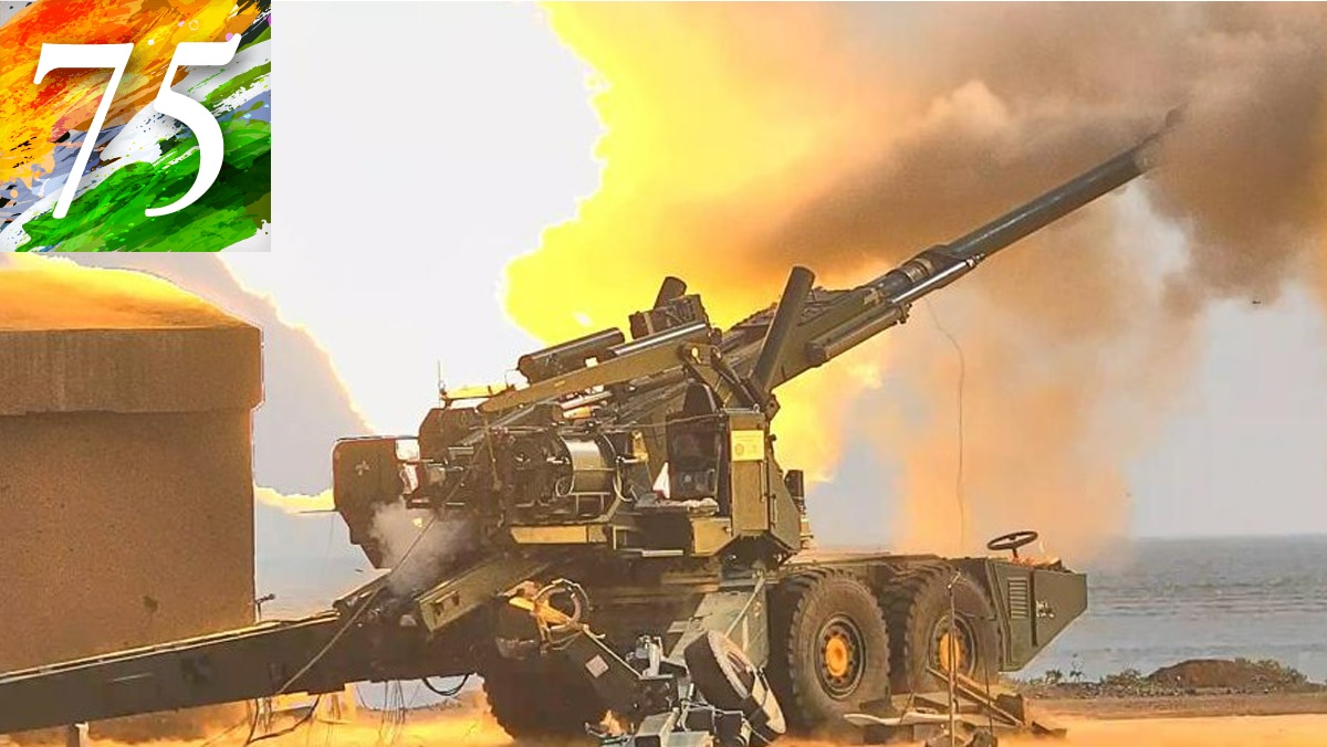 India @ 75: Indigenous guns will give salute at Red Fort this year ...