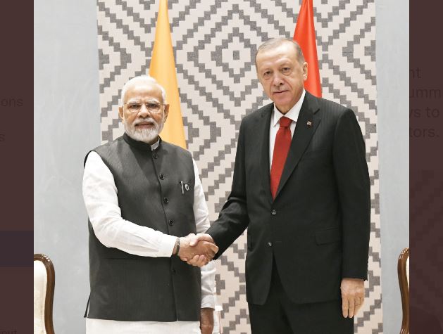 PM Modi meets Turkish President Erdogan; discuss ways to deepen bilateral cooperation in diverse ...