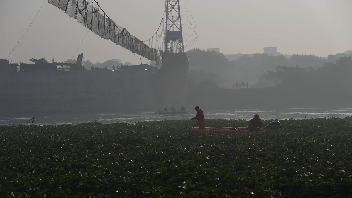 Morbi collapse: Bridge cable ‘rusted’, DSP tells court; Oreva manager says incident ‘will of God ...