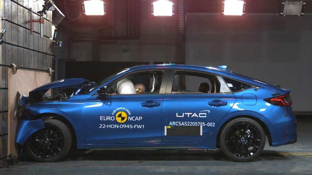 Honda Civic e:HEV bags five-star score in latest Euro NCAP tests - Car ...