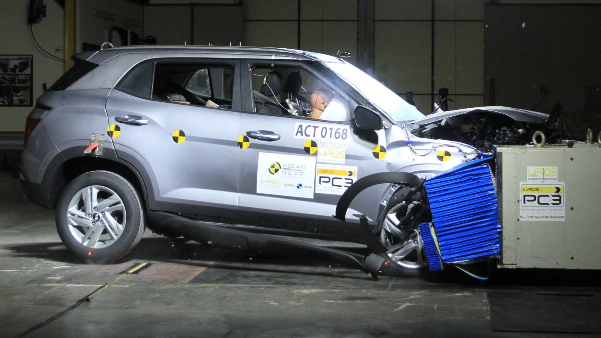 India-bound Hyundai Creta Facelift scores 5-star rating in ASEAN NCAP ...