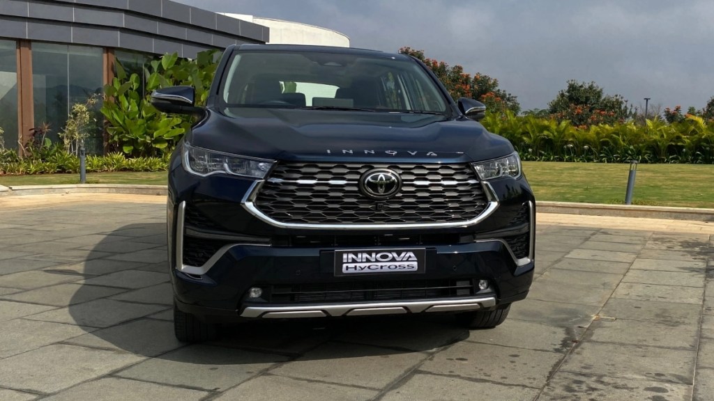 Toyota Innova HyCross starts arriving at dealerships: Launch next month ...