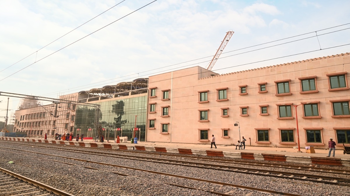 Ayodhya Railway Station getting a facelift! See pictures of ongoing ...