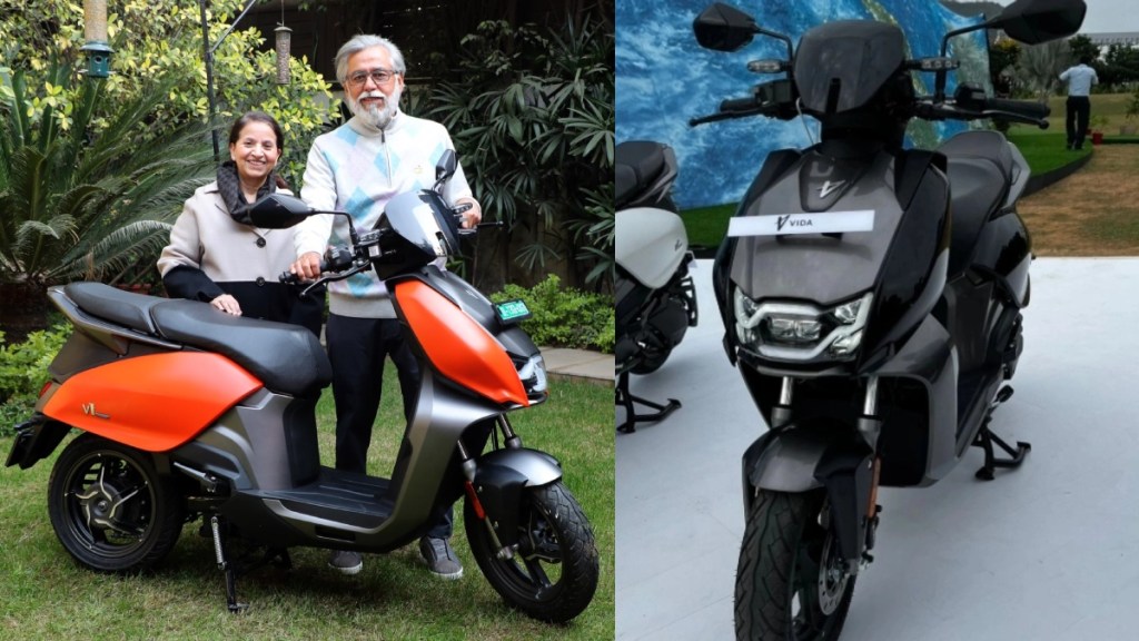 Hero MotoCorp's Pawan Munjal takes delivery of new Vida V1 electric ...