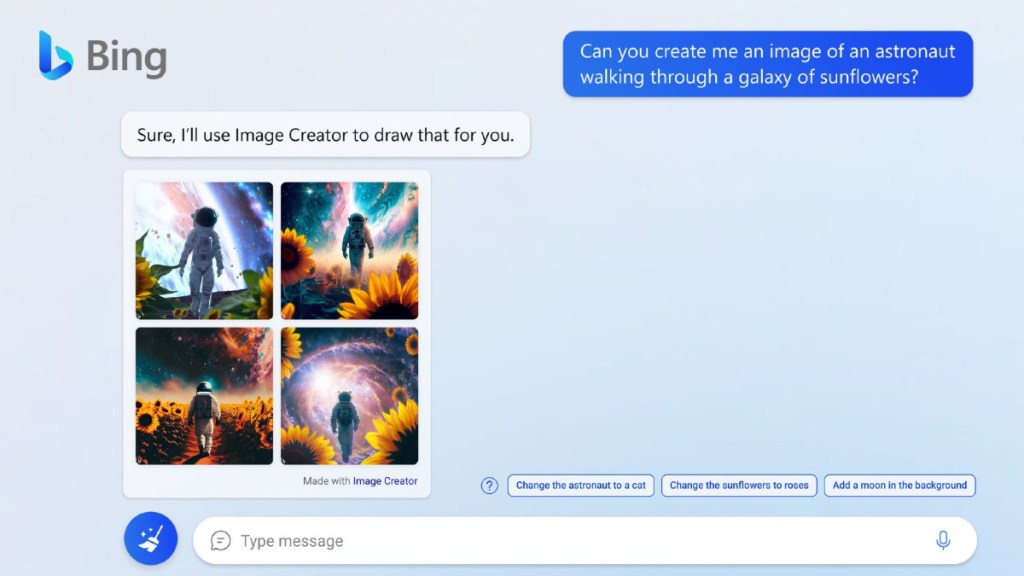 Microsoft puts Dall-E AI smarts inside Bing to let users easily turn ...