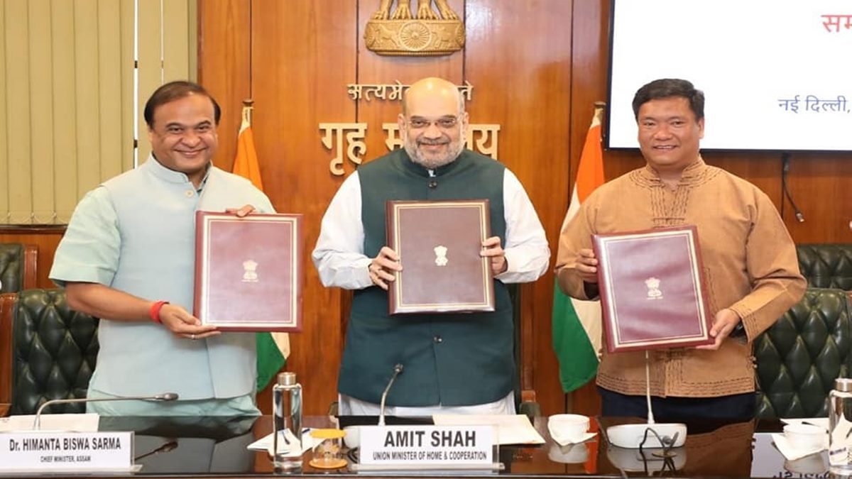 Assam, Arunachal sign agreement to resolve decades-long boundary ...