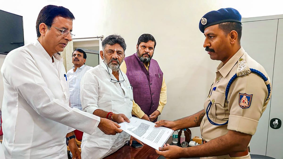 Congress files complaint against Amit Shah over ‘riots’ remarks in Karnataka rally, CM Bommai ...