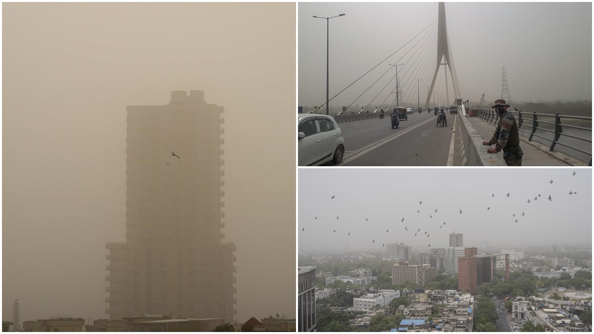 Smog engulfs Delhi as dust-laden winds breezed through national capital ...