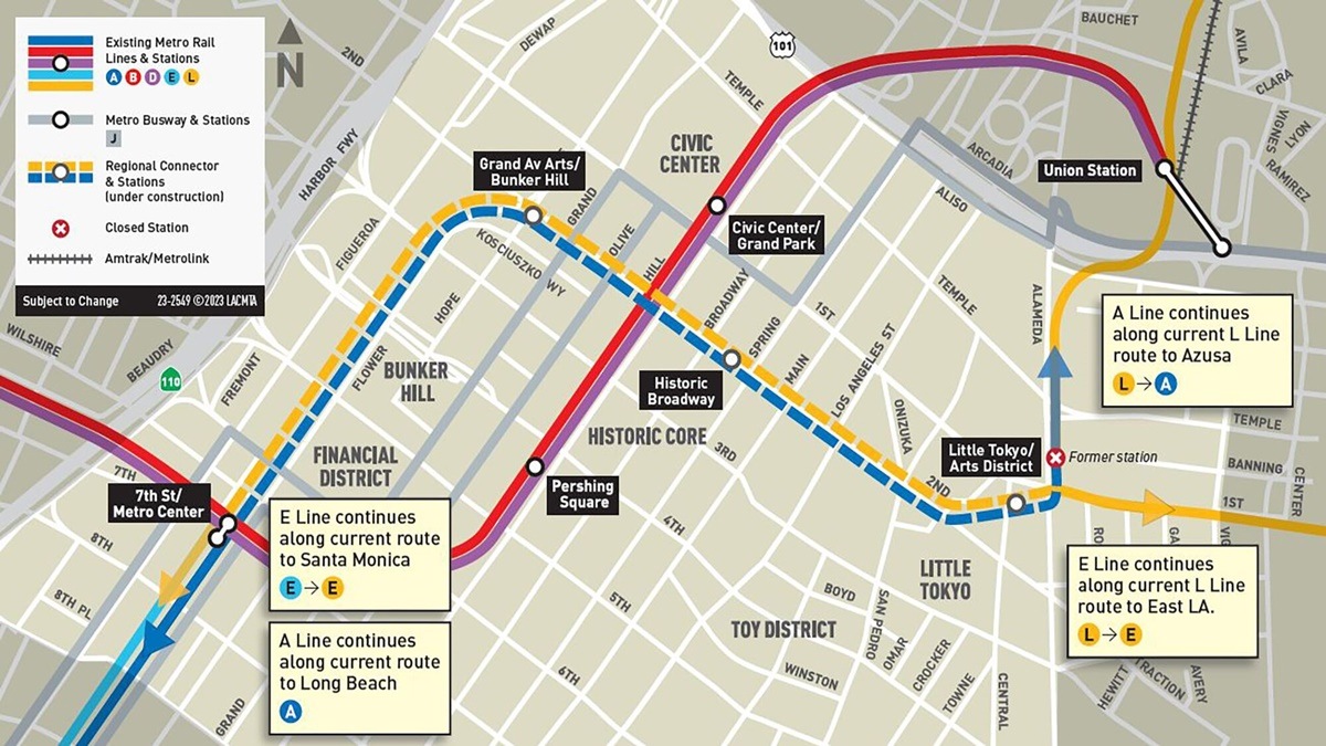 Los Angeles Metro expands rail grid with direct route to Long Beach and ...