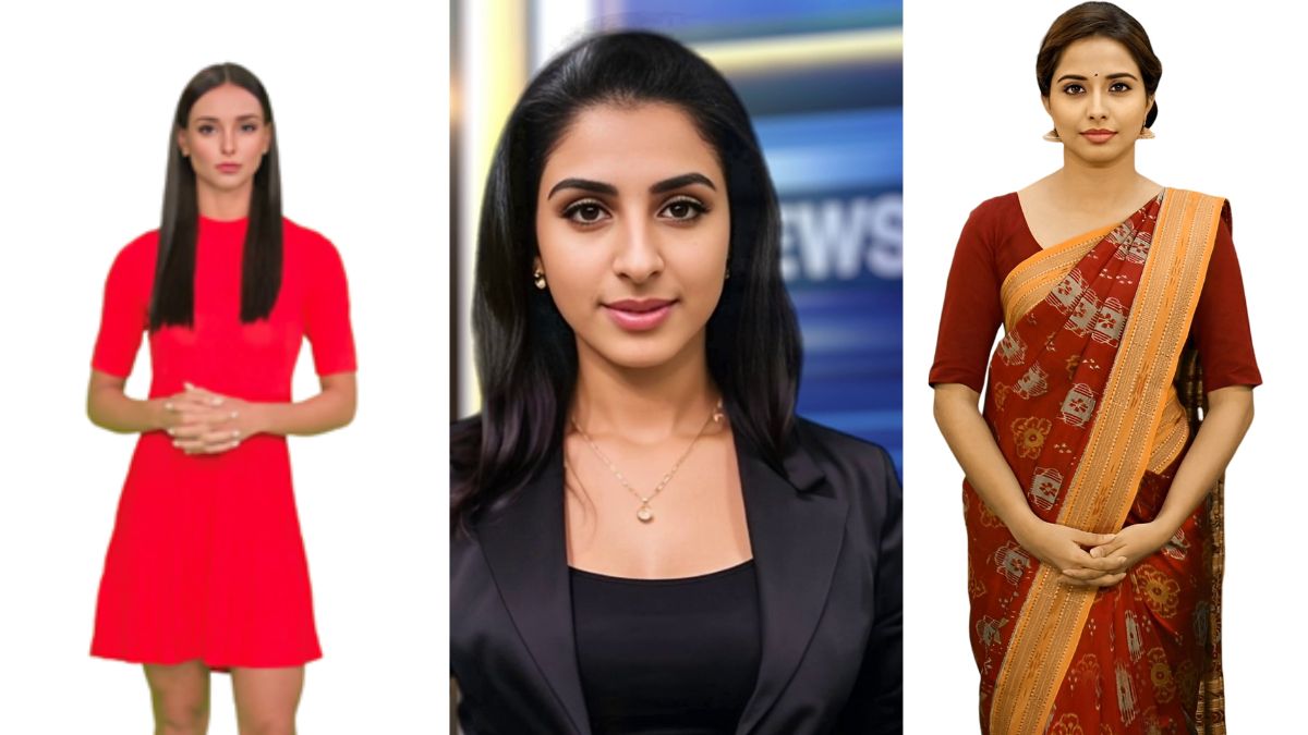 From Siri to Sana, Lisa, AI Kaur; as news channels experiment with AI ...