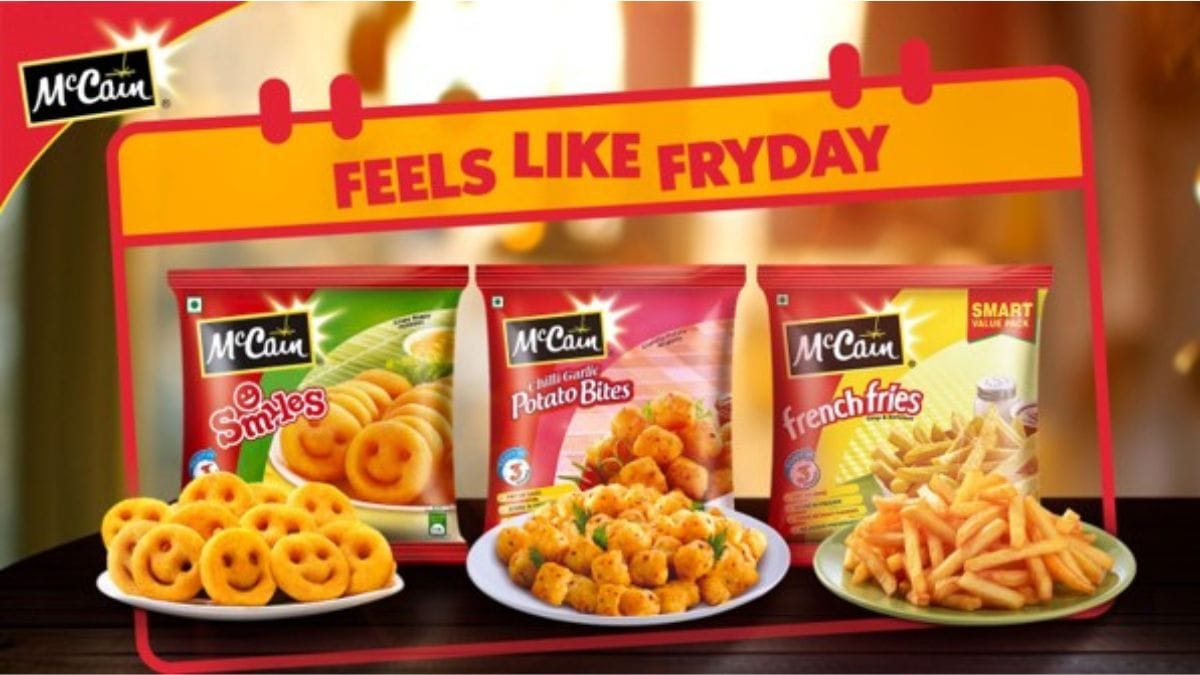 McCain rolls out FeelLikeFryday campaign for its range of products ...