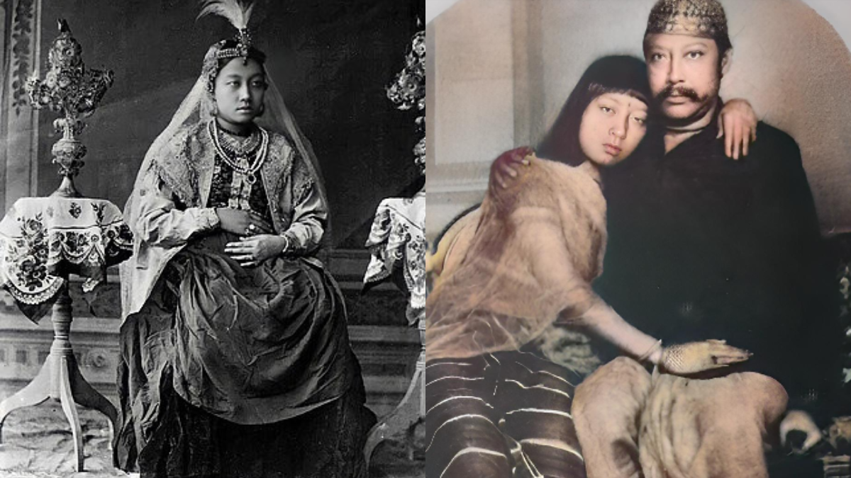 The story of Maharaja Bir Chandra Manikya and Maharani Manmohini Devi ...