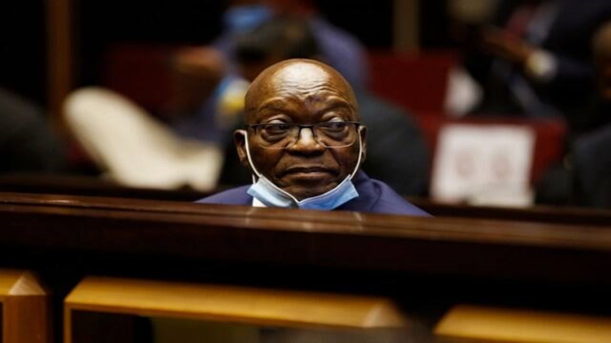 South Africa's Zuma appears at prison, released under remission process ...