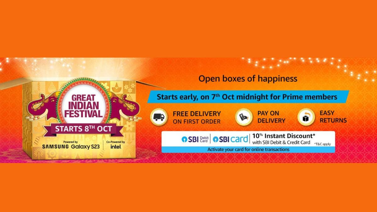 Amazon Great Indian Festival sale to start from October 8: Know all ...