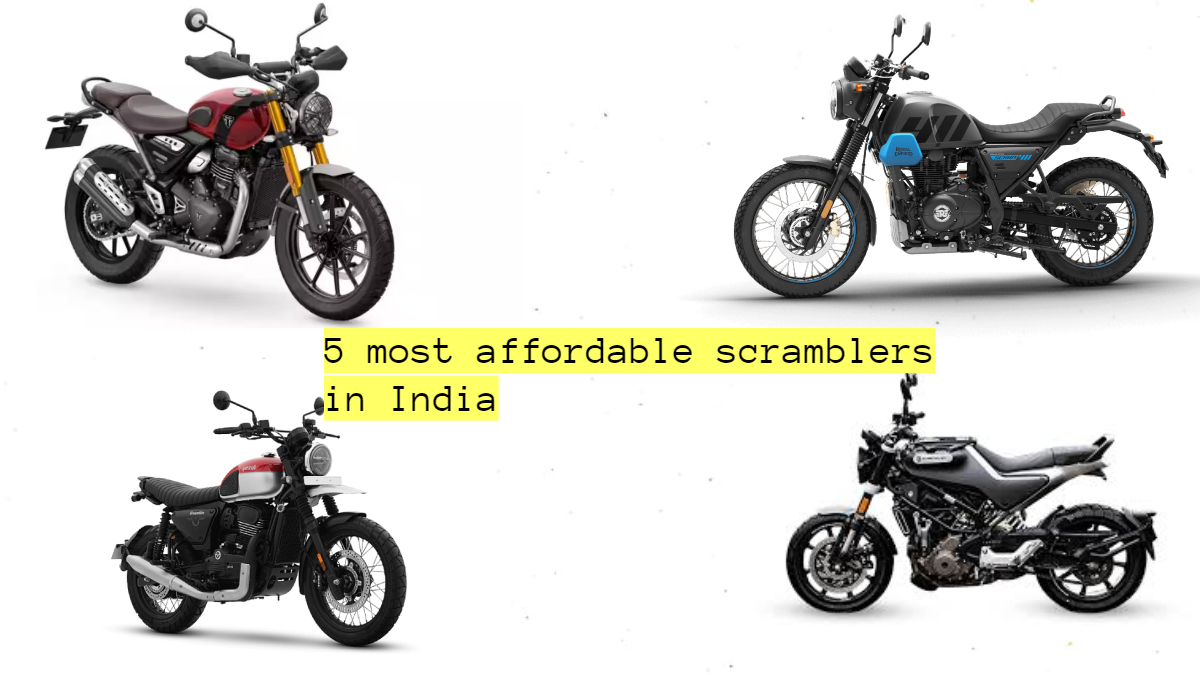 Top 5 Scrambler Bikes in India - Bike News | The Financial Express