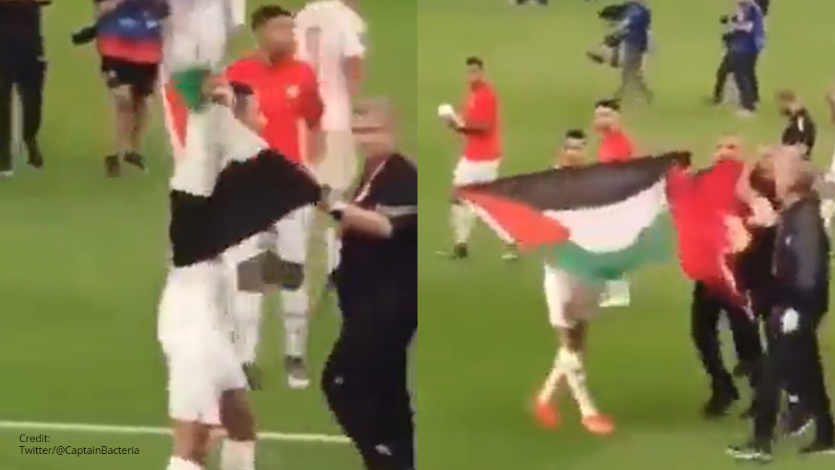 Did Christiano Ronaldo really wave the Palestinian flag after victory ...