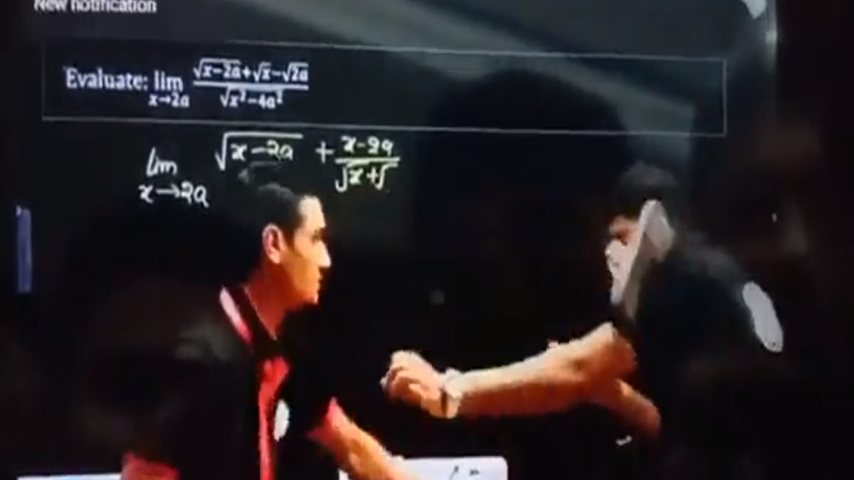 Viral video: Student hits Physics Wallah app teacher during live class ...