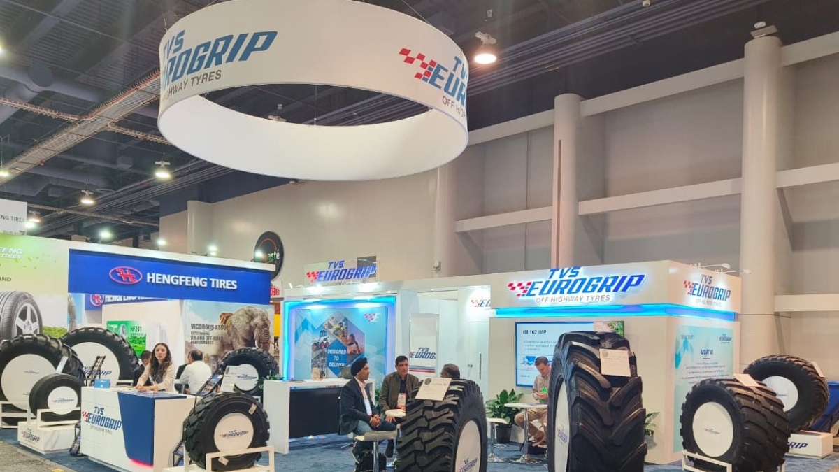 TVS Eurogrip showcases tyre range at SEMA show - Express Mobility News ...