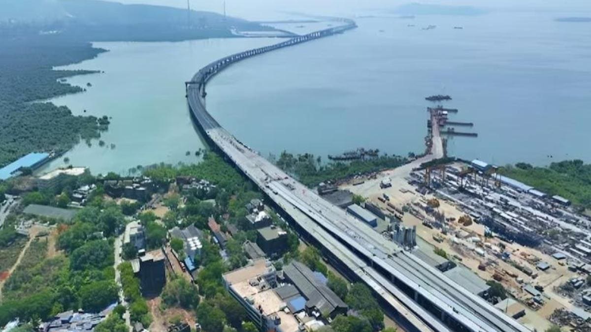 Navi Mumbai's infra marvel! India’s longest sea bridge project Mumbai ...