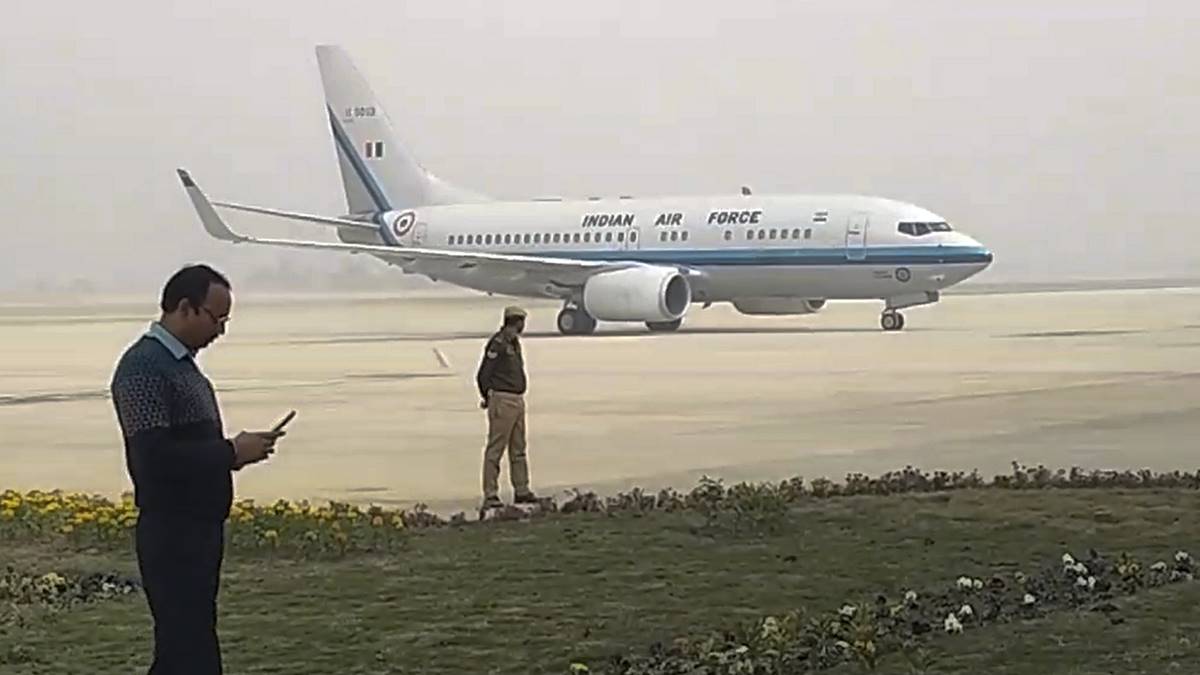 Flight test conducted at Ayodhya’s Maryada Purushottam Shri Ram ...