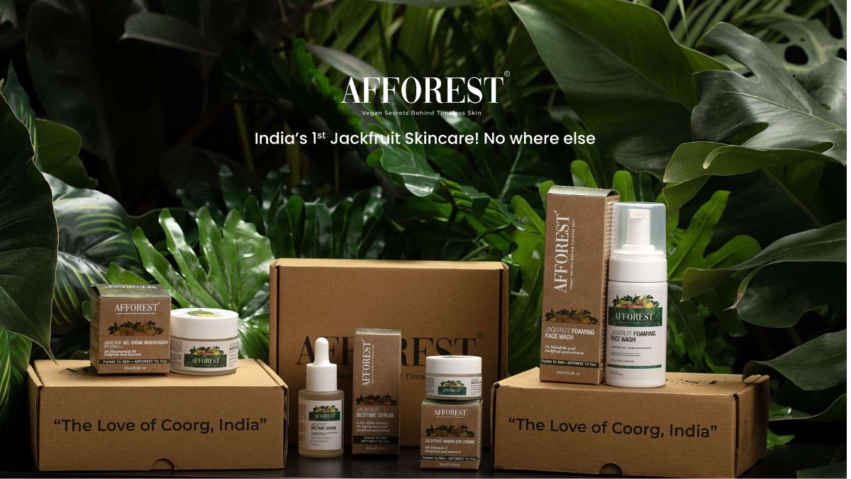 Afforest Green Beauty unveils jackfruit skincare range - Brand Wagon ...