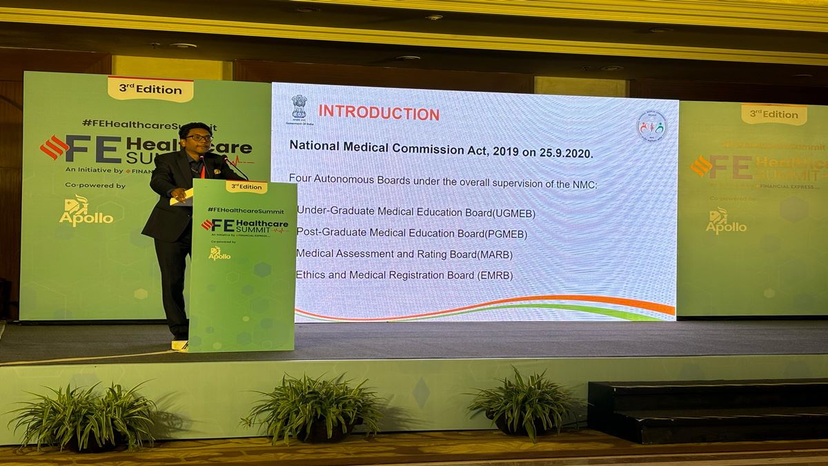 FE Healthcare Summit 2024: NMC Secretary Srinivas talks about the ...