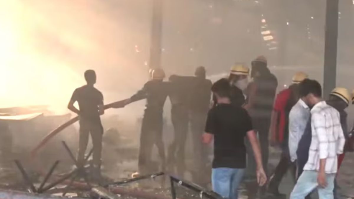 Gujarat: Massive fire at game zone in Rajkot kills four, says official - India News | The ...