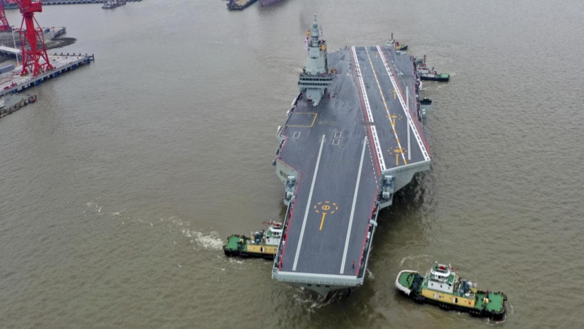 China unveils third aircraft carrier: The rise of Fujian - Defence News ...