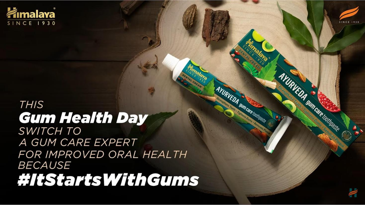 Ad of the day: Himalaya Wellness Company’s #ItStartsWithGums - Brand ...