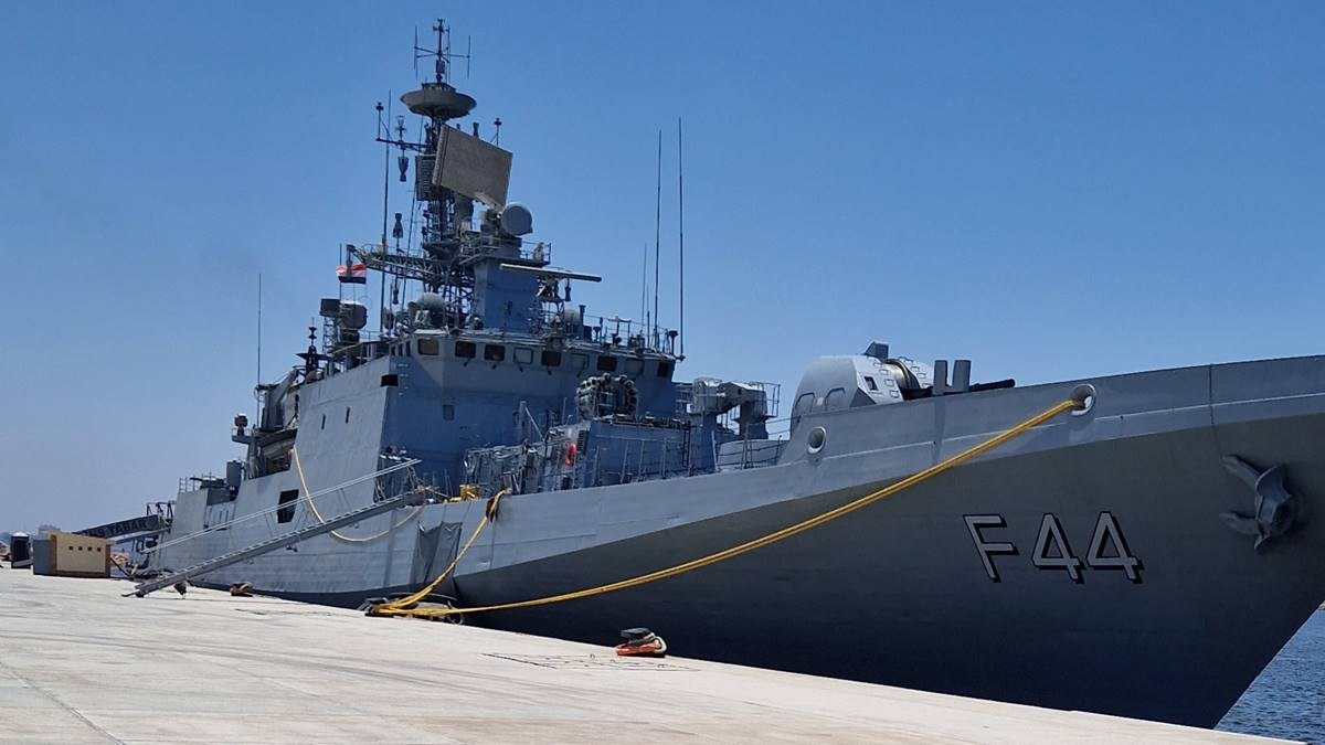 Indian Naval Ship Tabar Reaches Alexandria, Egypt - Defence News | The ...