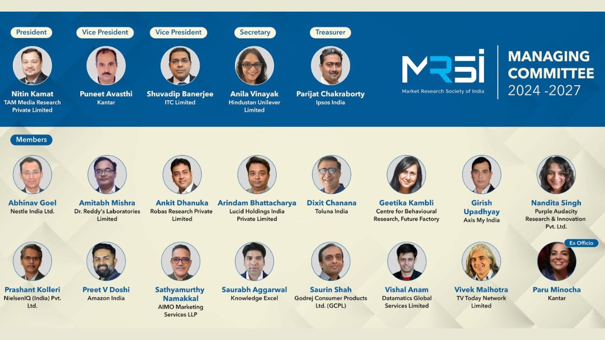 MRSI announces new managing committee for 2024-2027 term - Brand Wagon ...