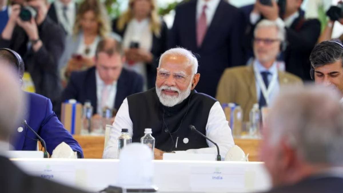 G7 Summit 2024: PM Modi addresses the Outreach session, introducing "AI ...