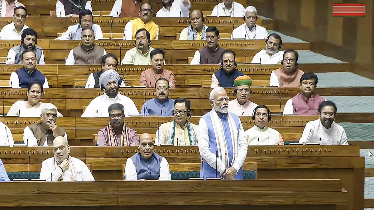 'Understand Opposition's pain': PM Modi's quip amid ruckus during Lok Sabha address - WATCH ...